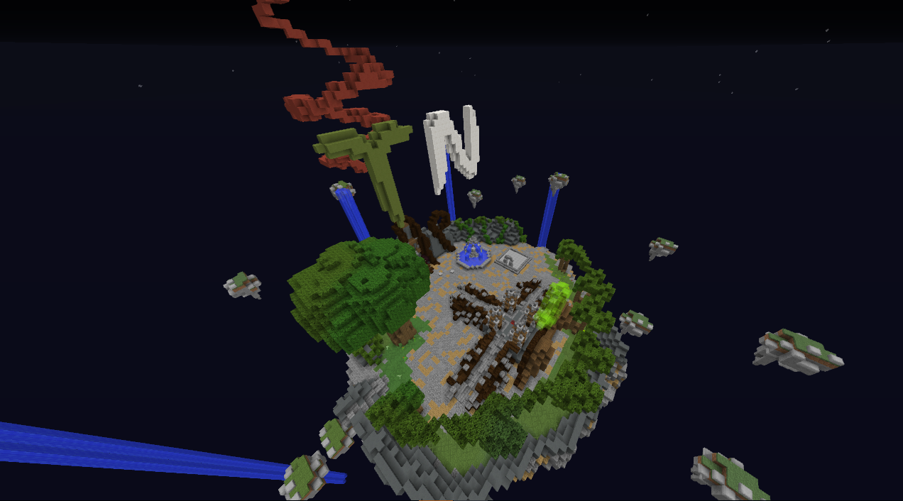 Lobby para servidor Minecraft Map