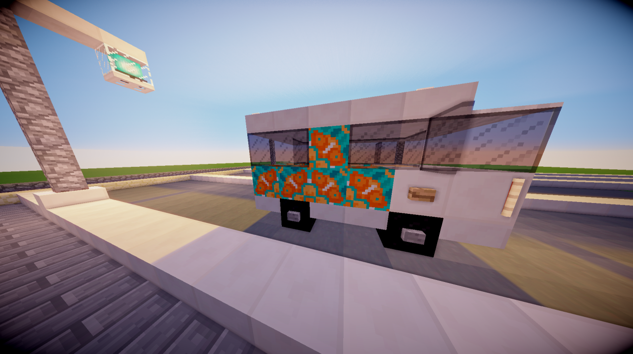 Hipster Van Minecraft Map