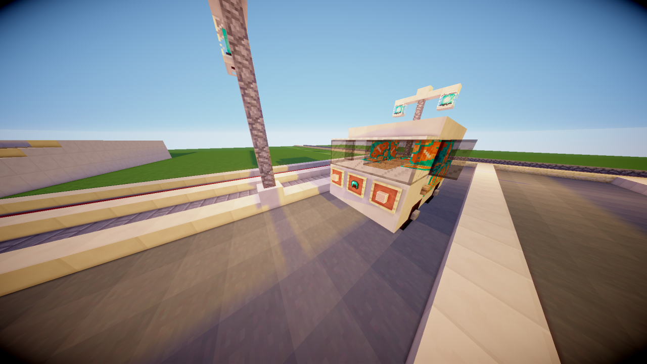 Hipster Van Minecraft Map