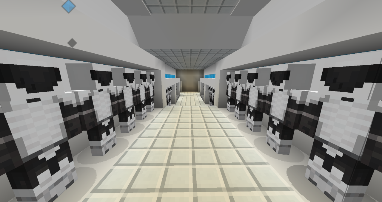 BUNKER Futuristic Subterranean Station Minecraft Map
