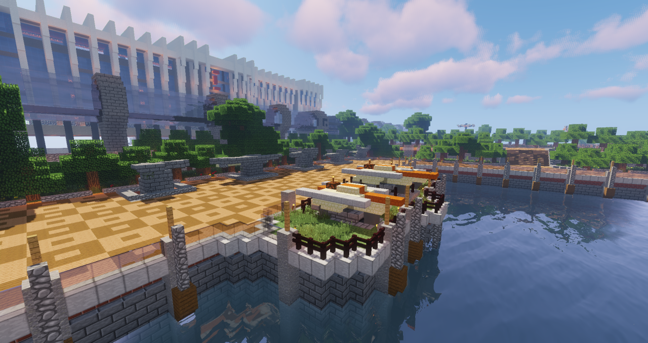 Downtown Cenario - The Republic of Aurora Minecraft Map