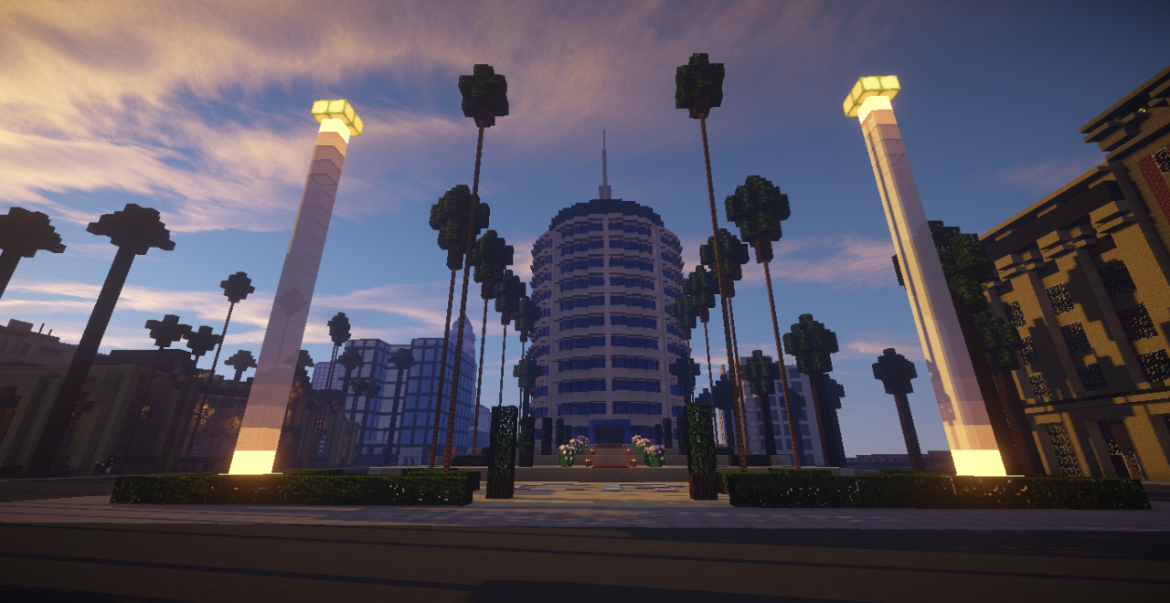 Los Angeles city (in construction) Minecraft Map