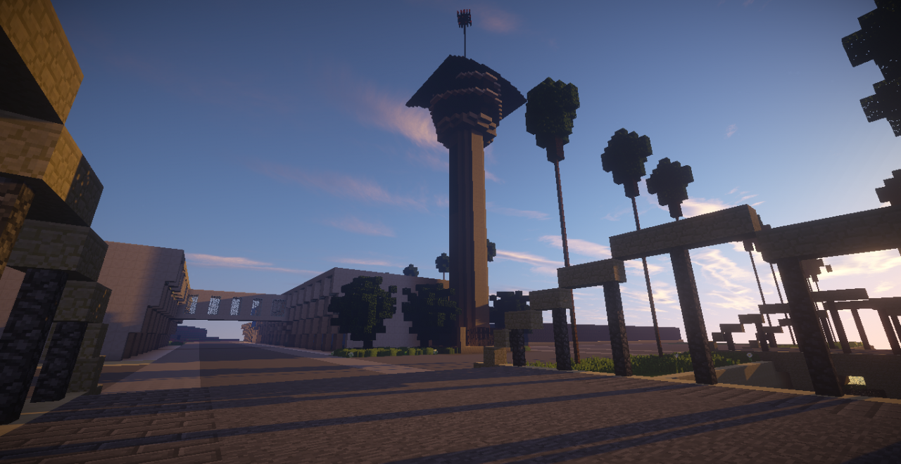 Los Angeles city (in construction) Minecraft Map