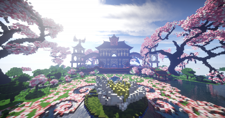 New Temple Of Dragon Minecraft Map