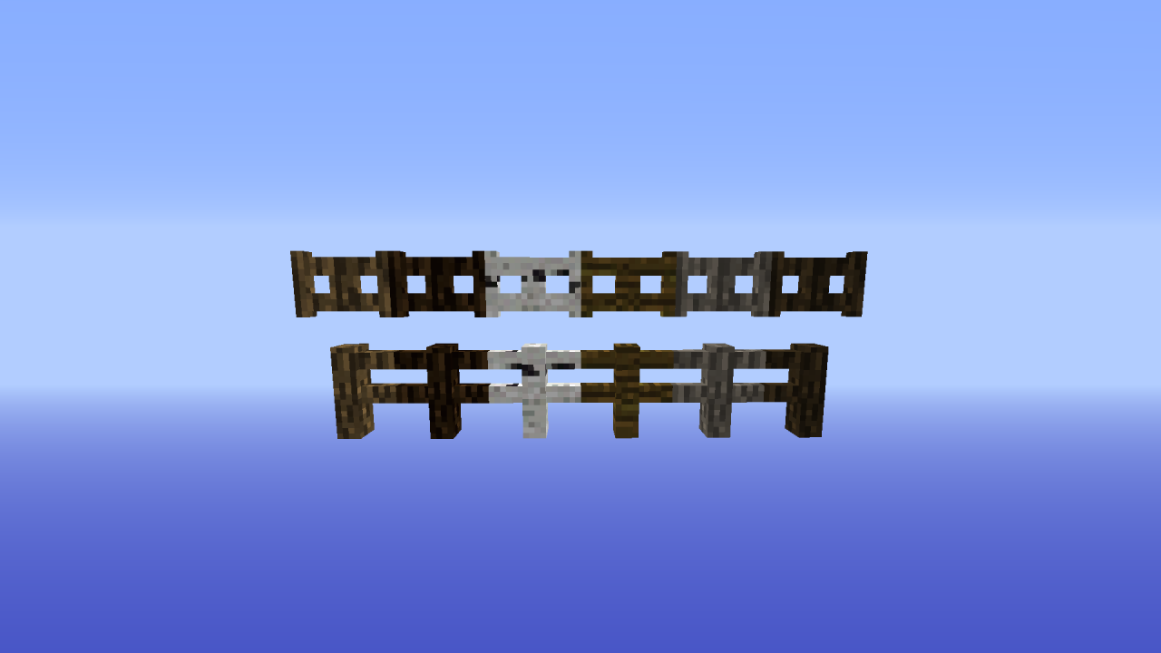 Better Fences v1 Minecraft Texture Pack