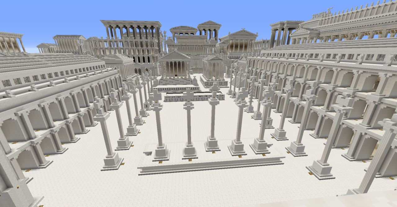 Classical Forum (work in progress) Minecraft Map