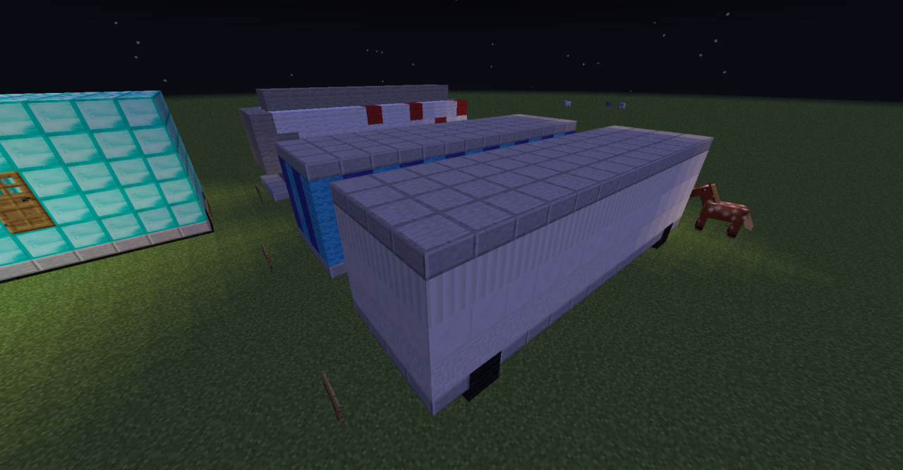 Trucks and trailers V1.2 Minecraft Map