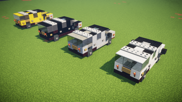 Hummer H2 SUV Car Pack Minecraft Map