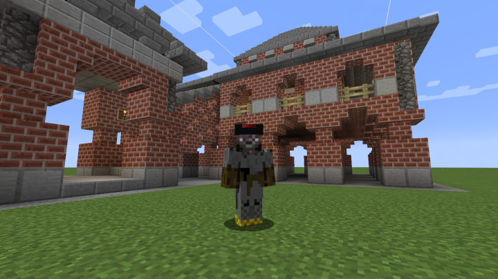 Russia: Town Center Minecraft Map