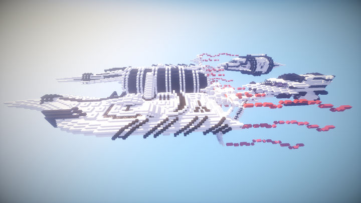 spaceship Minecraft Map