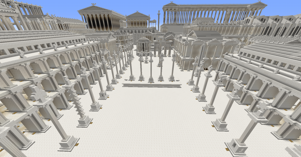Classical Forum (work in progress) Minecraft Map