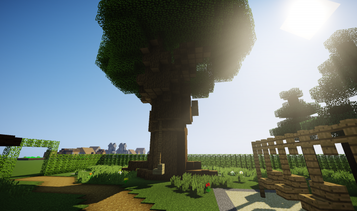 Montana Red Brick Country House Minecraft Map