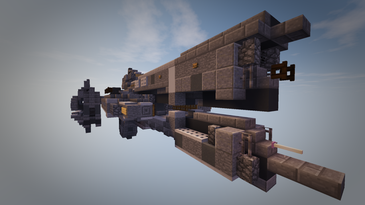UNSC Paris-class heavy frigate Minecraft Map