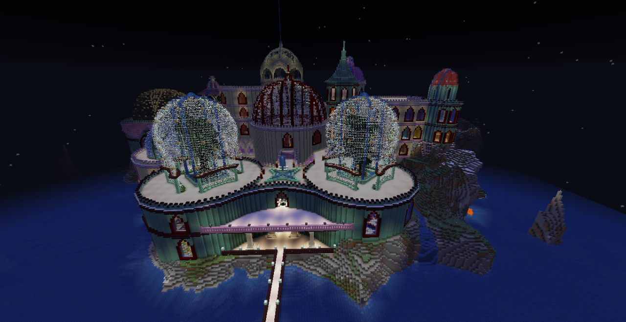 Sunset palace Minecraft Map