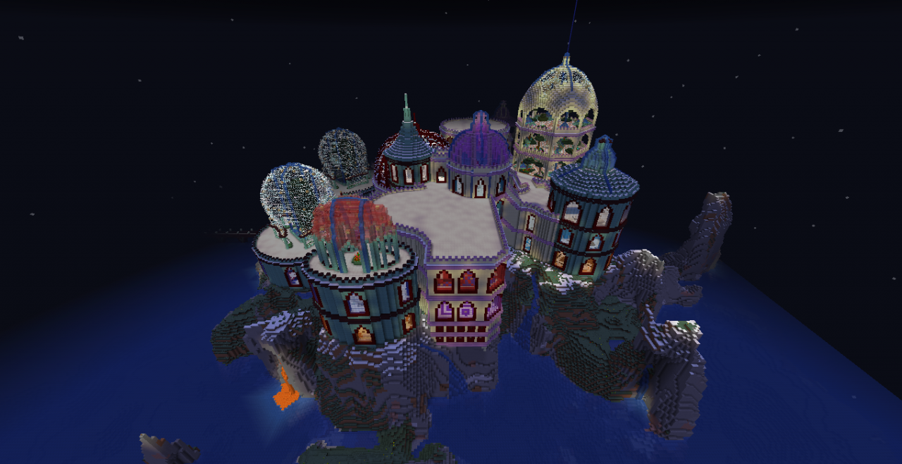 Sunset palace Minecraft Map