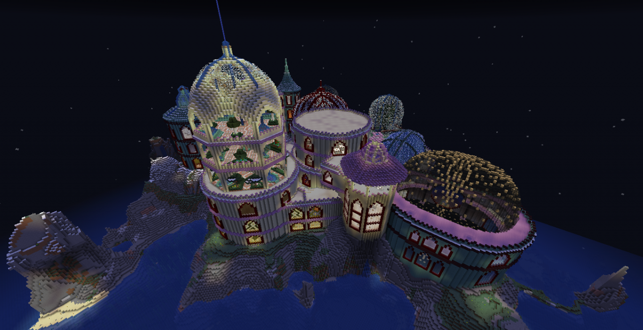 Sunset palace Minecraft Map