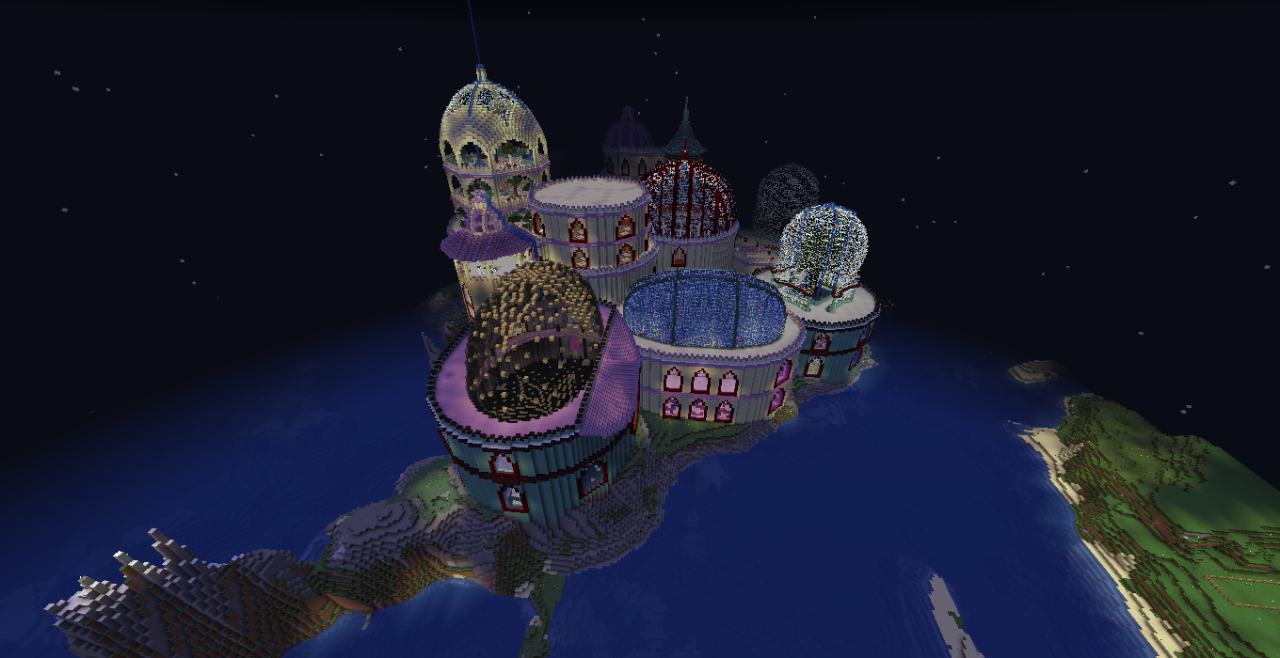 Sunset palace Minecraft Map