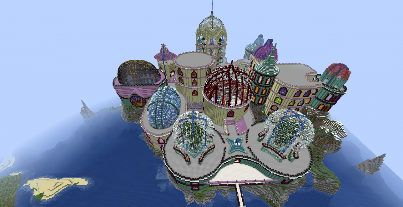 Sunset palace Minecraft Map