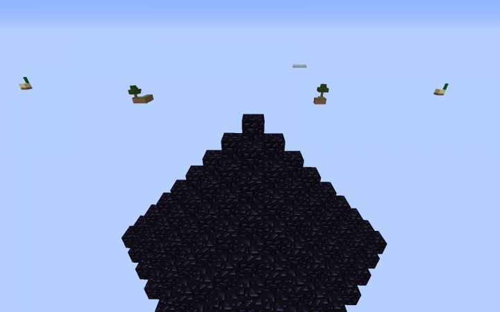 sky-block Minecraft Map