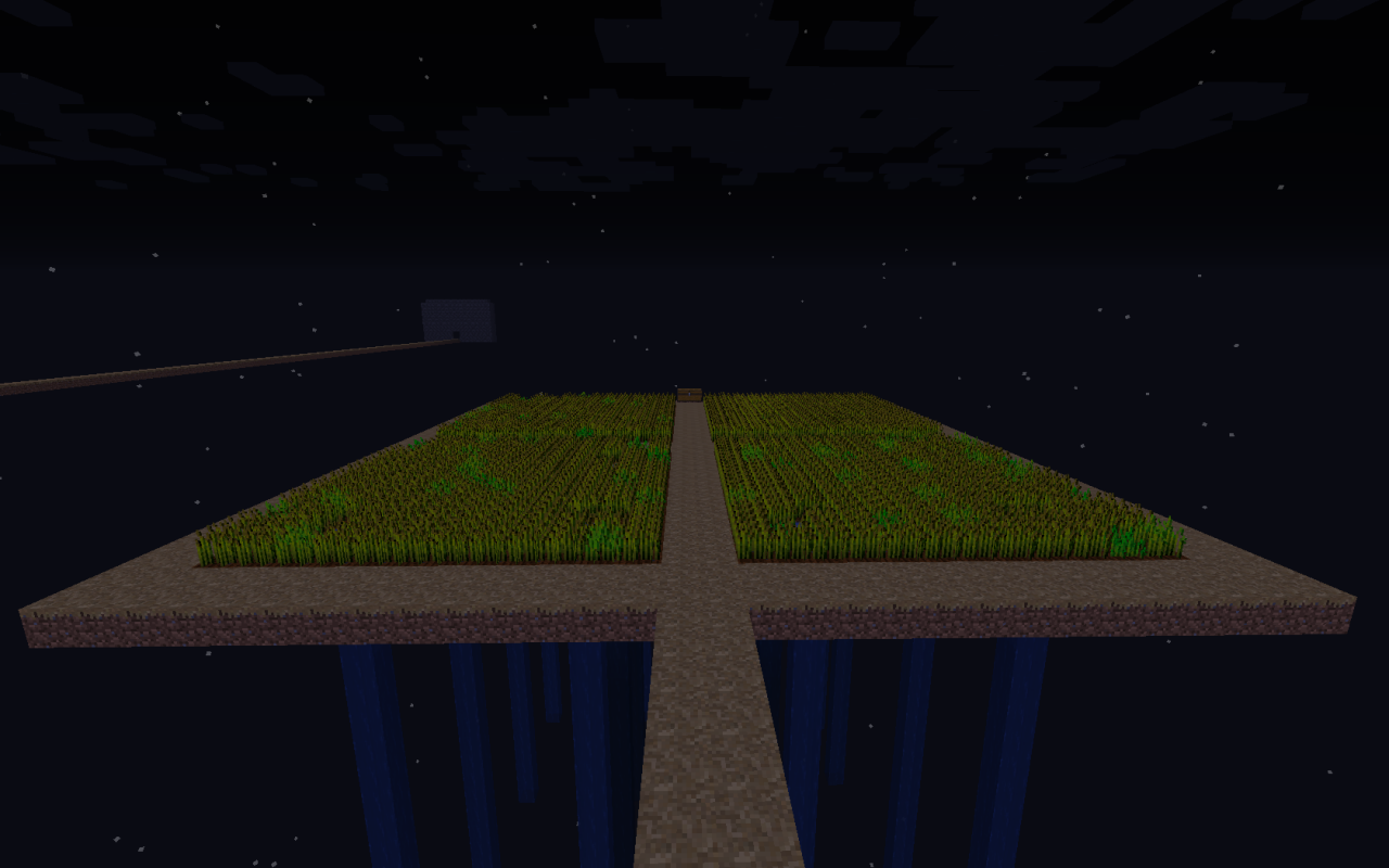 sky-block Minecraft Map