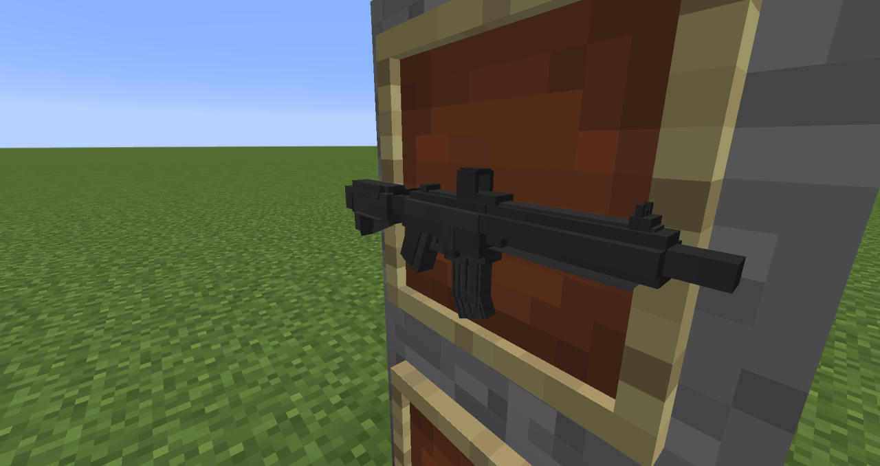 HK416 Gun Model - READ USE TERMS! Minecraft Texture Pack