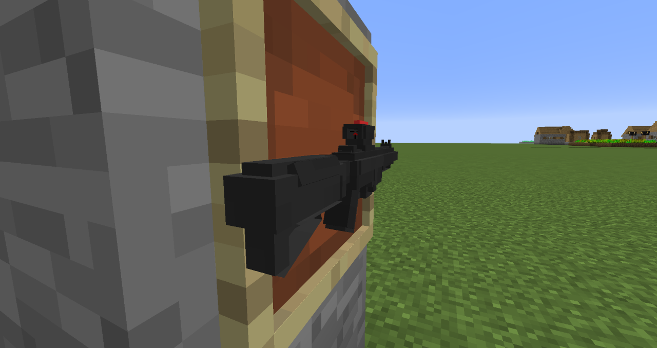 HK416 Gun Model - READ USE TERMS! Minecraft Texture Pack
