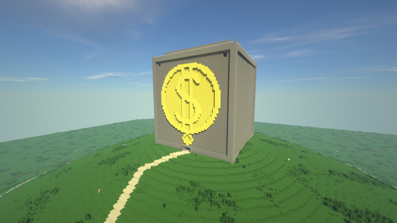 Uncle Scrooge Money Bin Remake . Minecraft Map