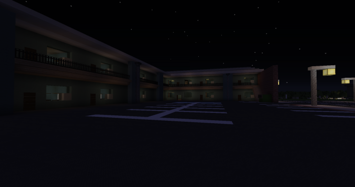 Low cost motel Minecraft Map