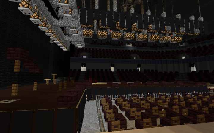 Concert Arena (Redstone Working) Minecraft Map
