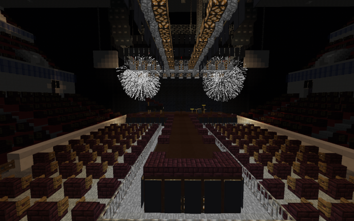 Concert Arena (Redstone Working) Minecraft Map