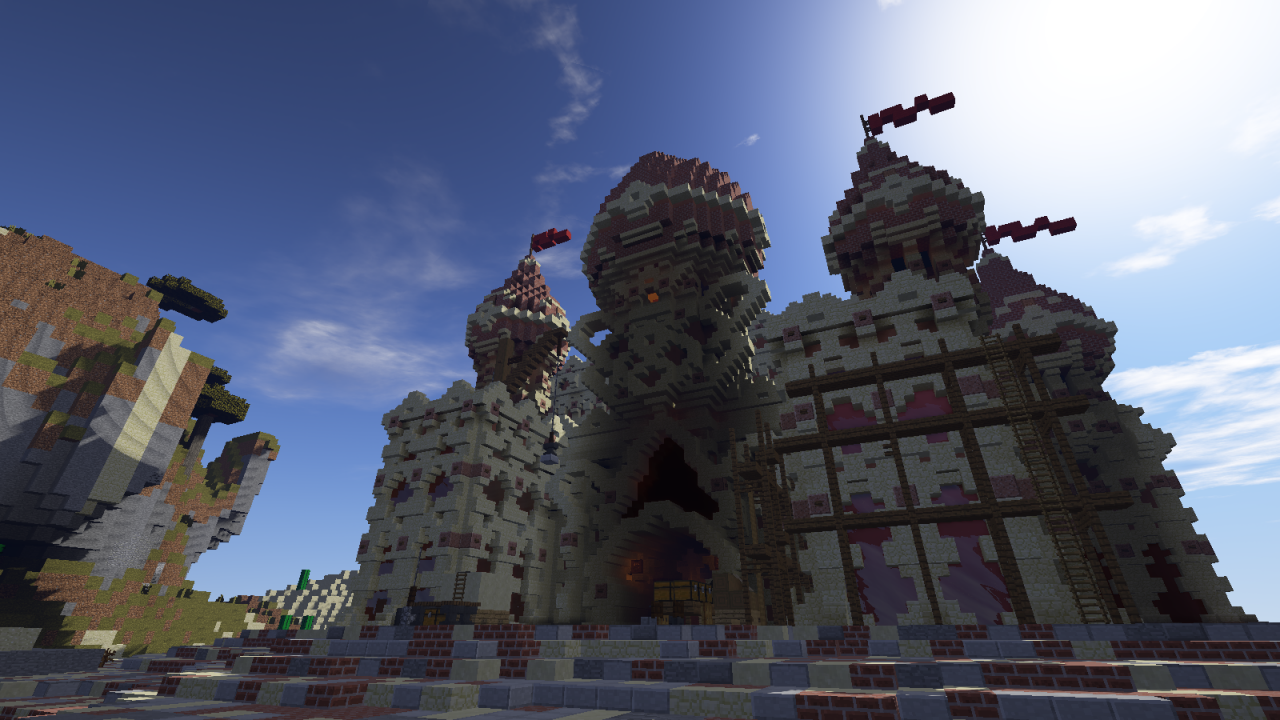 Medieval/Desert Town Minecraft Map