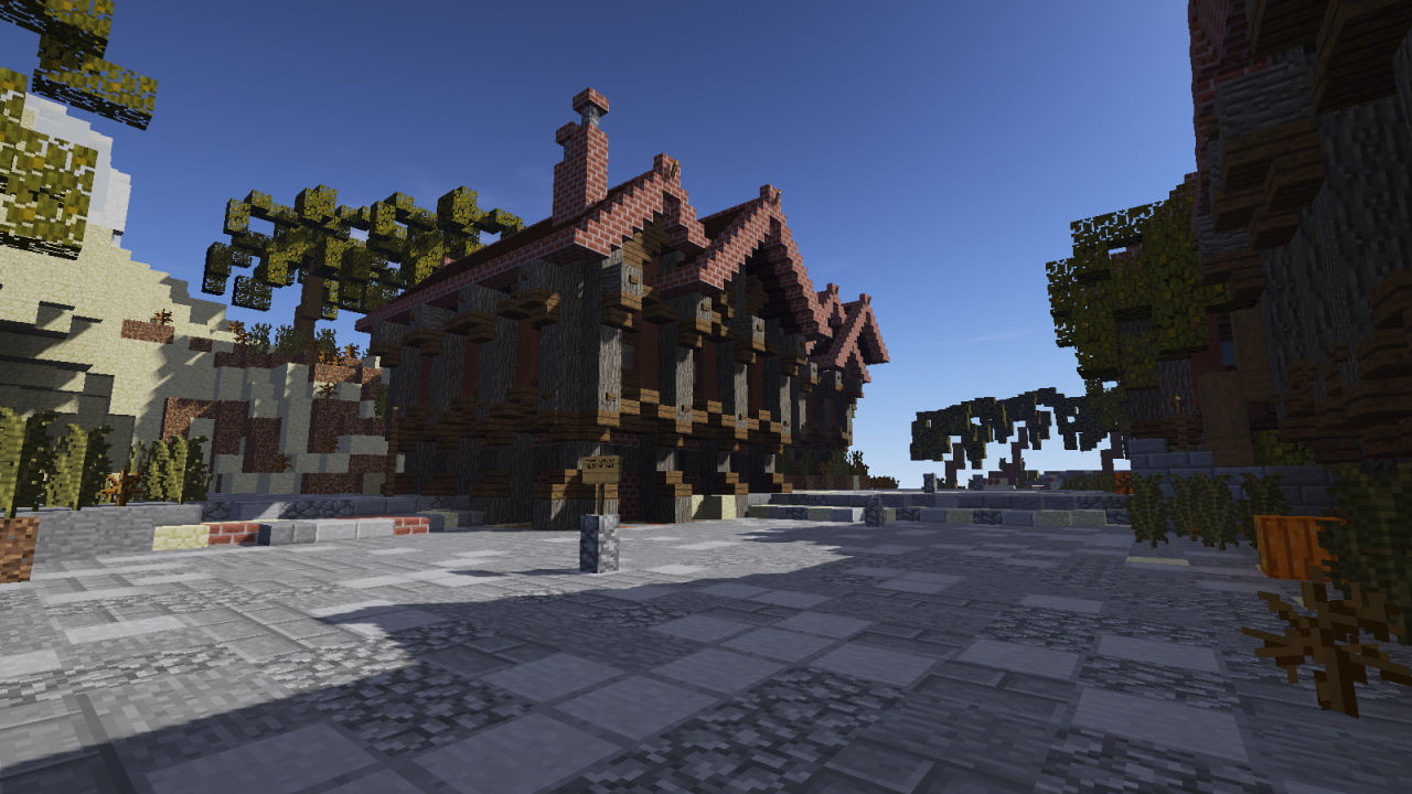 Medieval/Desert Town Minecraft Map