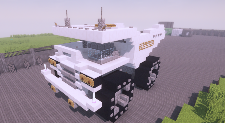 Dump Truck 1:1 Minecraft Map