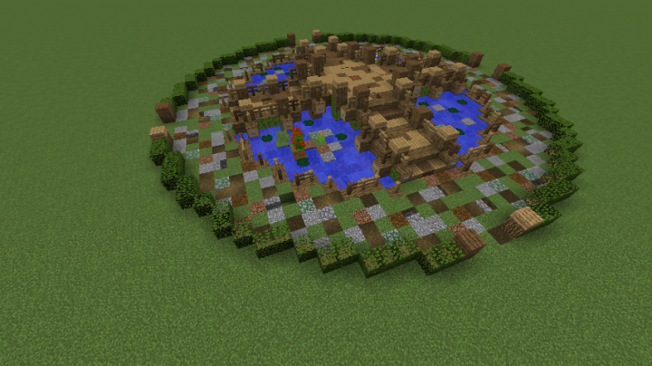 Simples Spawn para Servidor - Rabbitland Minecraft Map