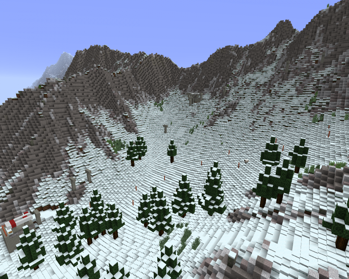 Ski Region Minecraft Map