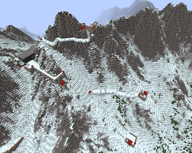 Ski Region Minecraft Map