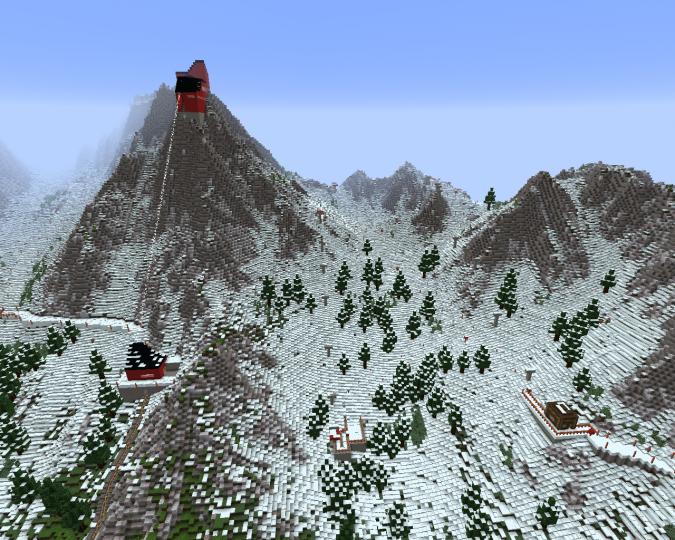 Ski Region Minecraft Map