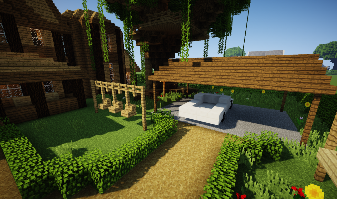 Gable Country Cabin +YARD Minecraft Map