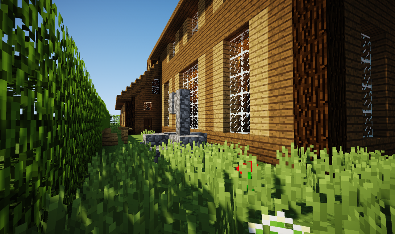 Gable Country Cabin +YARD Minecraft Map