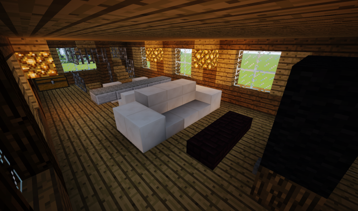 Gable Country Cabin +YARD Minecraft Map