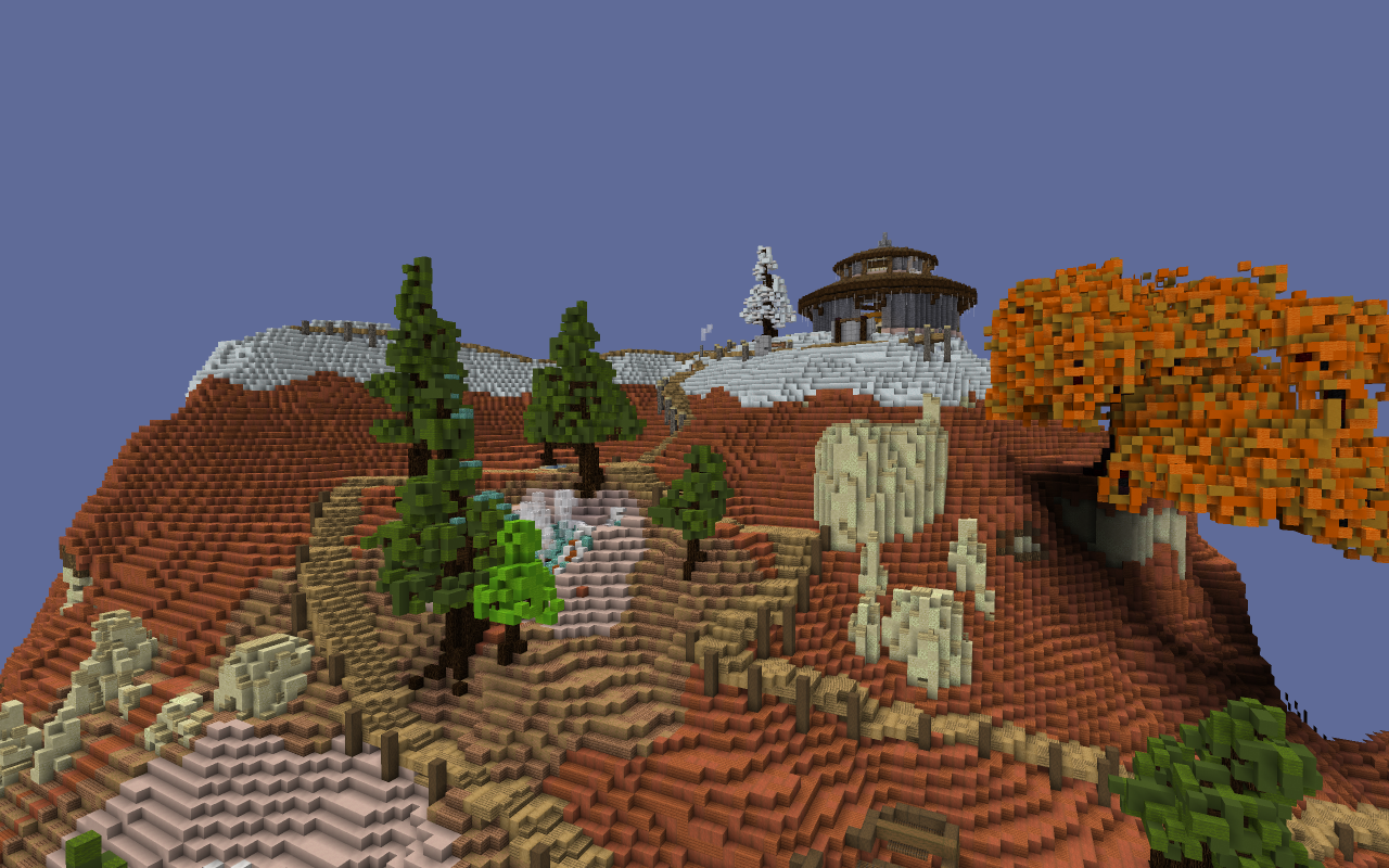Mountain Build Minecraft Map