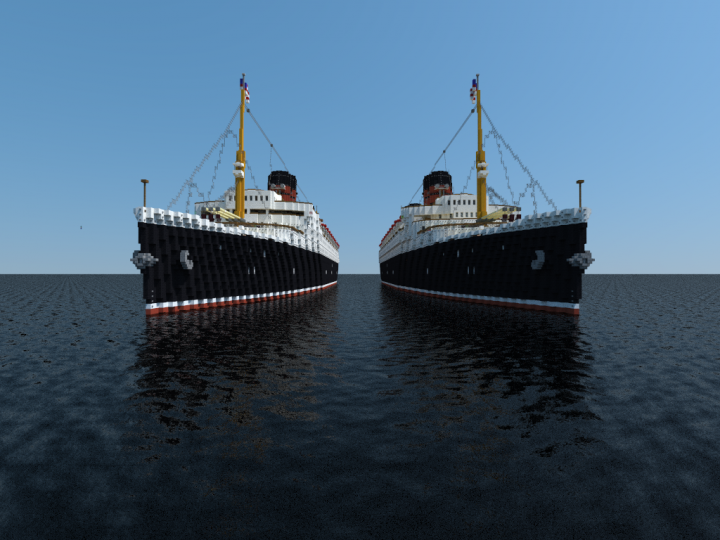 Minecraft - Transatlantic Liner "RMS York" Minecraft Map