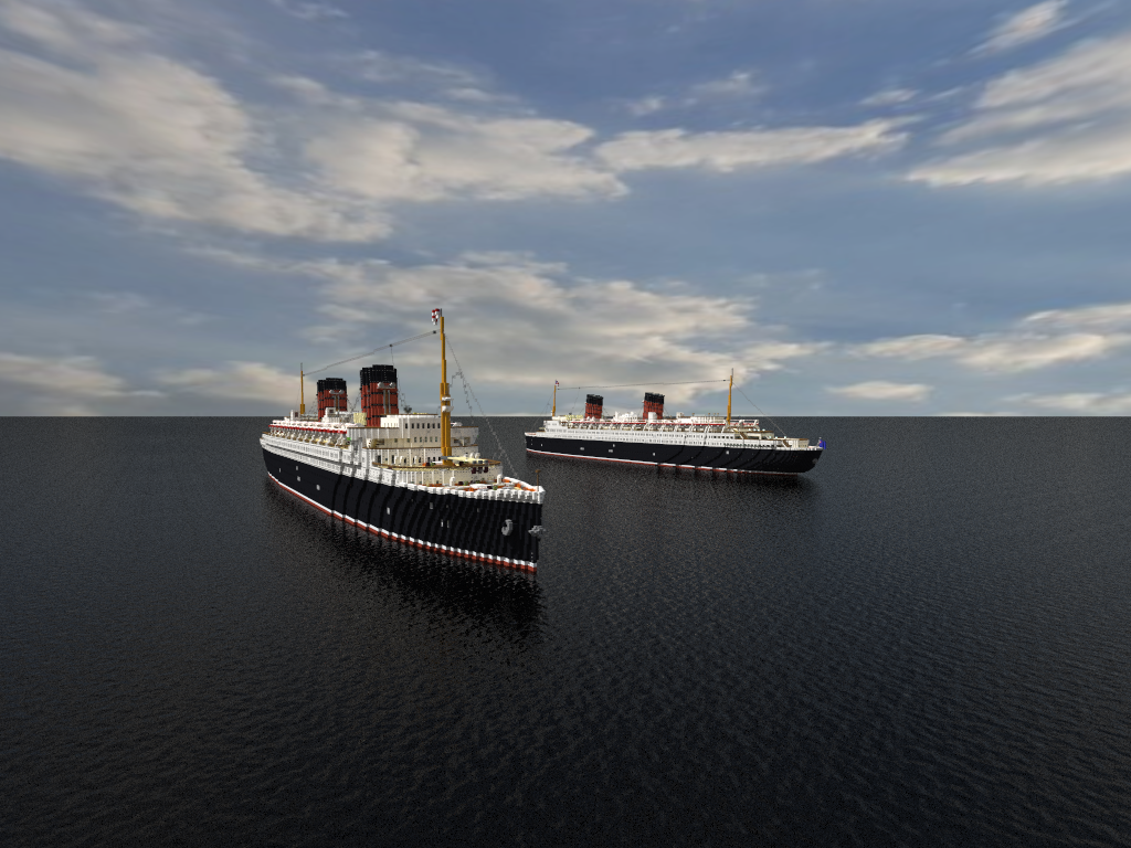 Minecraft - Transatlantic Liner "RMS York" Minecraft Map