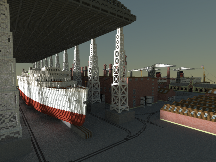 Minecraft - Transatlantic Liner "RMS York" Minecraft Map