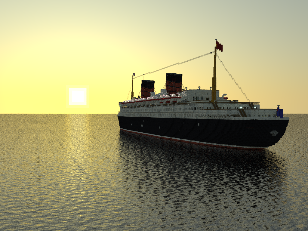 Minecraft - Transatlantic Liner "RMS York" Minecraft Map