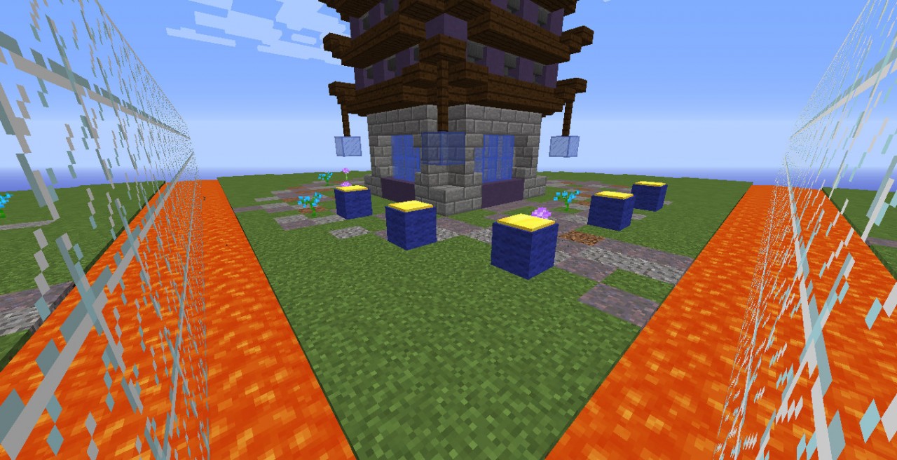 Chinese Castle Mineplex Micro Battles Map (redo) Minecraft Map