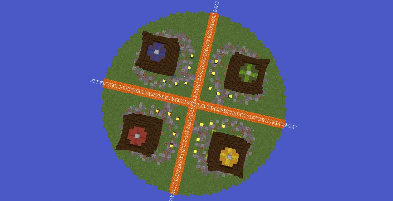 Chinese Castle Mineplex Micro Battles Map (redo) Minecraft Map