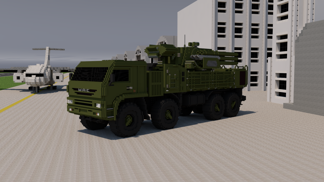 Truck and military truck MAC Minecraft Map
