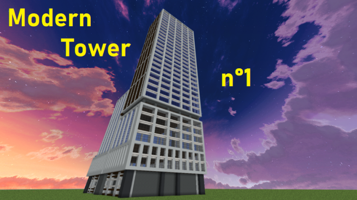 Modern Tower n°1 Minecraft Map