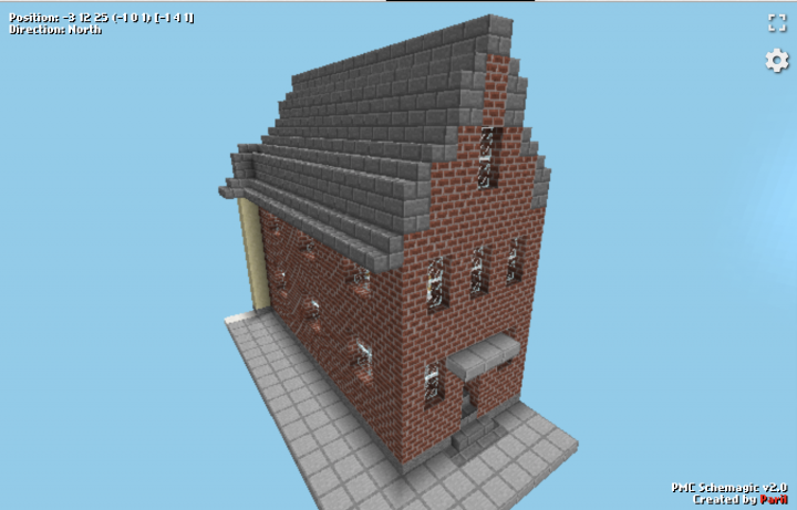 Old town: Corner house Minecraft Map